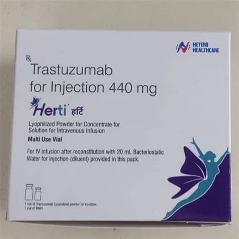 440mg Trastuzumab Injection At ₹ 15000box Trastuzumab Injections In