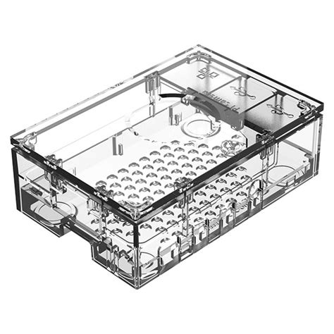 Onpad Ru Multicomp Clear Case прозрачный пластиковый корпус для Raspberry Pi 4 Цена 690 00 руб