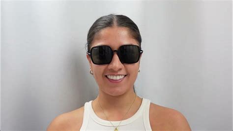 Woman Model Wearing Ray Ban Rb1973 90131 Sunglasses Youtube