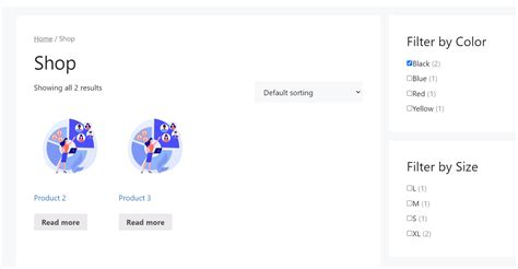 how to filter woocommerce products by attribute quadlayers