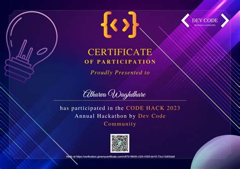 Atharva Waghdhare On Linkedin Share Certification Codehack Unstop Unstop Hackerrank
