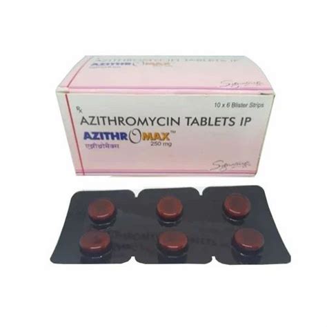 Azithro Max 250mg Tablet At ₹ 67stripe In Nagpur Id 2853884032530