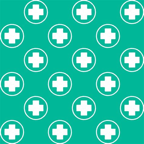 Seamless Pattern Of Pharmacy Background Rubber Stamp Style 20609117