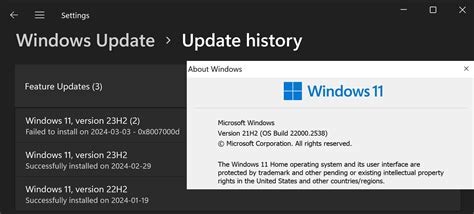Windows Wont Update Beyond 21h2 Despite Its Erroneous Claims Rwindowshelp