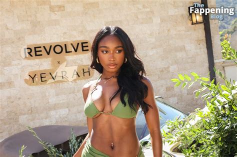 Normani Looks Hot At The Revolve X Yevrah Swim Event 13 Photos Onlyfans Leaked Nudes