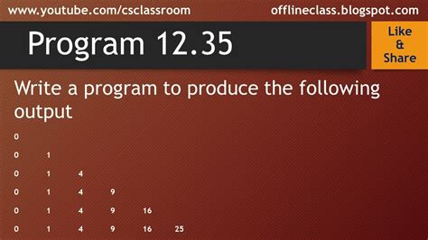 Nested Loop Program 1235 Lec 22 Part 1 Ch 12 Ics Part 2 M Hassan Hashmi