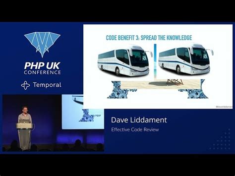Php Uk Conference Talk Effective Code Review From Php Uk Conference Class Central