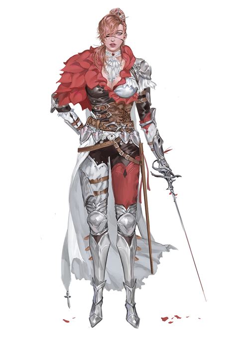 Artstation 장미 캐릭터 컨셉 Rose Concept Moowm