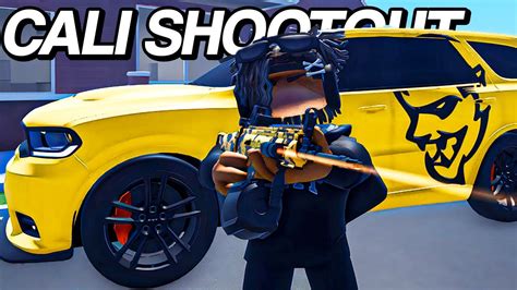 Roblox Cali Shootout Youtube