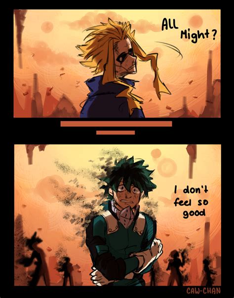Midoriya Izuku And All Might Boku No Hero Academia And More Drawn By Caw Chan Danbooru