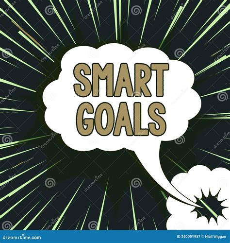 Writing Displaying Text Smart Goals Business Approach Mnemonic Used As