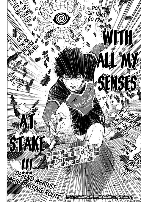 Isagi Yoichi Chapter 187 Isagi Ego Panel Isagi Meta Vision Manga