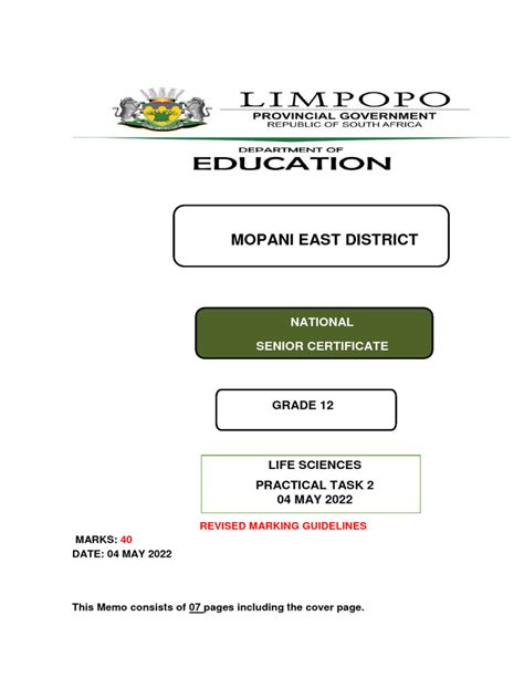 Practical Task 2 Memo Revised Download Free Pdf Dominance Genetics