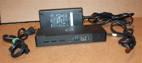 Used Dell Wd Tbs K A Thunderbolt Usb C Docking Station With W Ac Power Adapter Ubb Threads