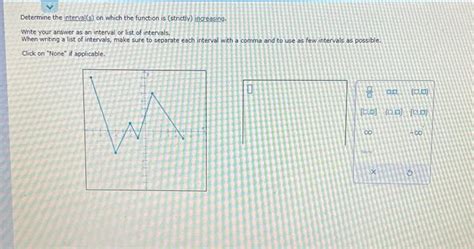Solved Determine The Interval S On Which The Function Is Chegg