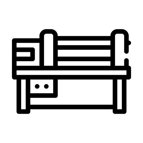 Rolling Machine Line Icon Vector Illustration Flat 8012225 Vector Art At Vecteezy