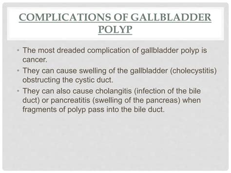 Gallbladder Polyppptx Digestive Disorders Diseases And Conditions