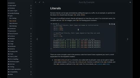 13 Literals Rust Programming Language Tutorial Youtube