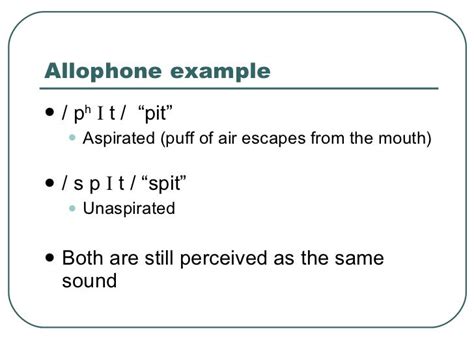 Allophone Definition What Is Allophone Definition What Is