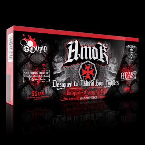 Olimp Amok, 60 Kapseln Dose | Trainings-Booster | Fitness Shop