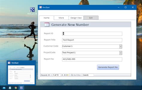 Solved Show Hide Application Window For Database Access World Forums