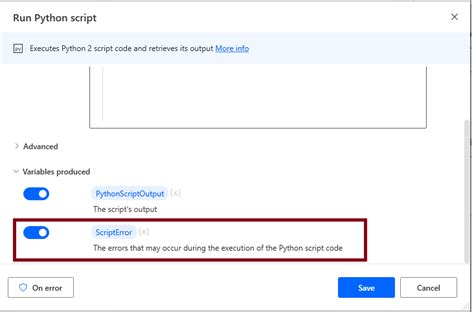 Execute Python Script In Desktop Flow Using Microsoft Power Automate