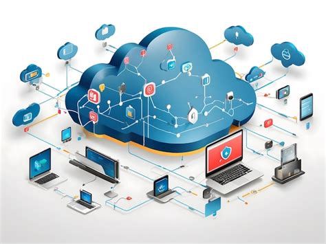 Premium Ai Image The Potential Future Of Data Storage As Shaped By Cloud Technology