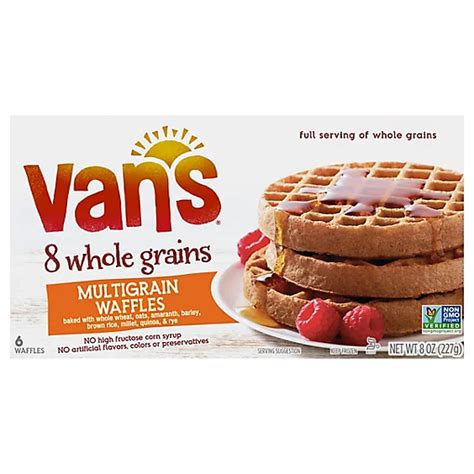 Vans 8 Whole Grains Multigrain Waffles Fig App