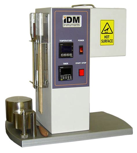 Melt Flow Indexer Melt Flow Rate MFR Thermoplastic Material IDM Instruments