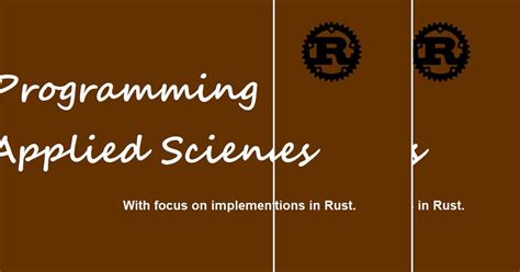 List Numerical Analysis With Implementations In Rust Curated By