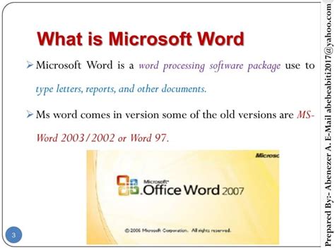 Ms Word 2007 Pptx Pdf