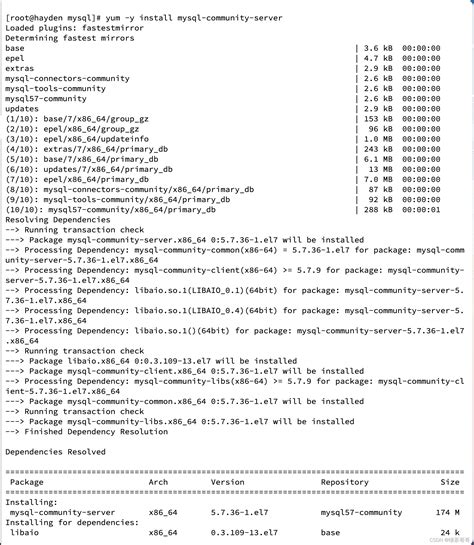 Centos下安装及配置mysqlcentos Mysql Csdn博客