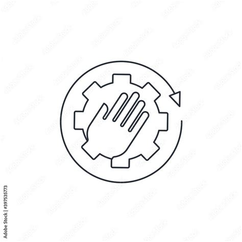 Manual Process Icon