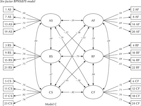 Figure 3 From The Basic Psychological Need Satisfaction And Frustration Scale Adaptation And