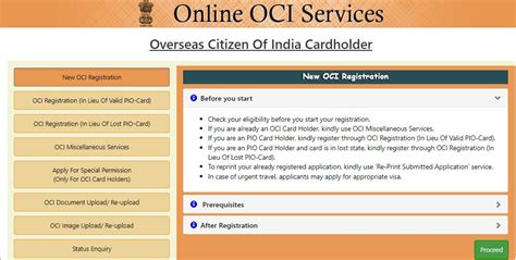 Oci Card Application Step By Step Guide To Fill