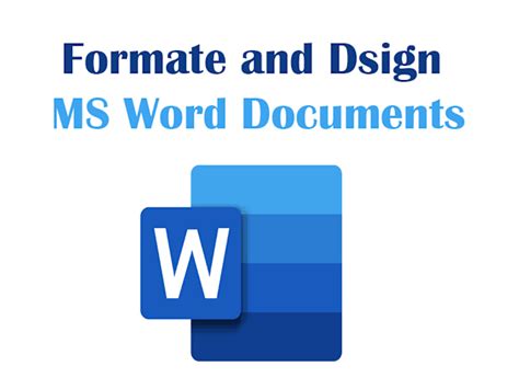 Create Format Design Edit And Fix Microsoft Word Documents By