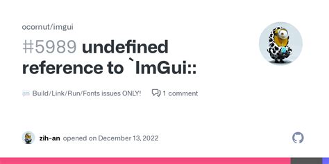 Undefined Reference To ImGui Ocornut Imgui Discussion GitHub