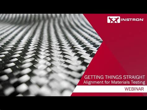 Nadcap Alignment Standards Instron