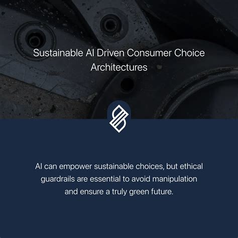 Sustainable Ai Driven Consumer Choice Architectures → Scenario