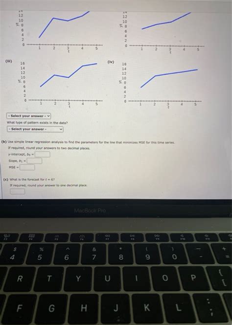 Solved Consider The Following Time Series 1 2 3 4 5 Yt 6 11