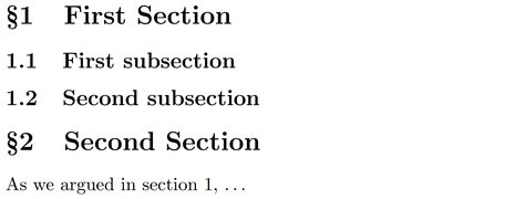 Sectioning Add A Paragraph Symbol To Section But Not To Subsection