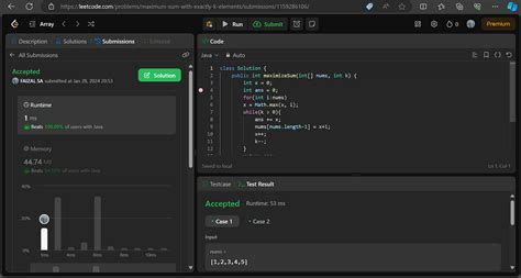 Leetcode Problem No 2656 Question No 2656 Maximum Sum With By