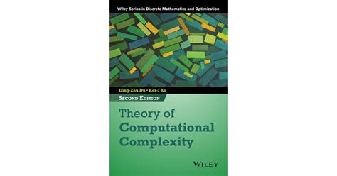 theory of computational complexity 2nd edition[book]