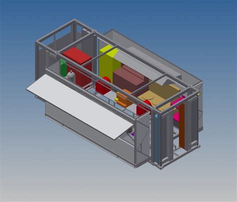 Modified Container General Assembly With Appliances Thumb Precision Metal Group
