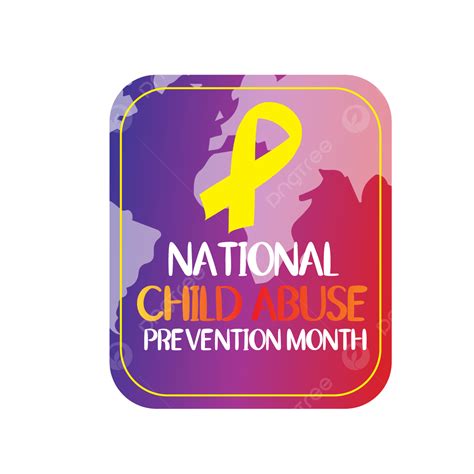 Nuevo Mes Nacional De Prevención Del Abuso Infantil Png Mes Nacional