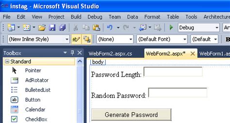 Asp Net Generate Random Password Using Vb Net