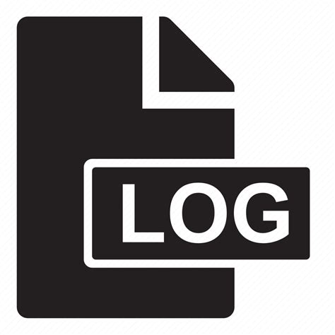 Document Log Icon Download On Iconfinder On Iconfinder