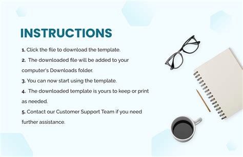 Step By Step Sop Template In Word Download