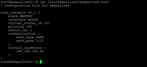 Keepalived For Nginx Load Balance On Debian