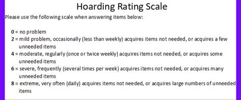 Clutter Hoarding Scale Organize This
